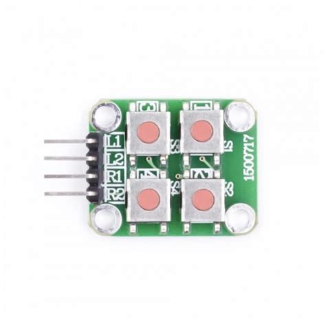 2x2 Matrix 4 Push Button Keyboard Module Supplier In Ahmedabad Anil