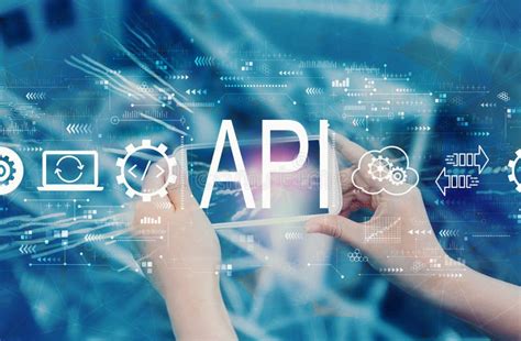 API Application Programming Interface Concept With Person Using