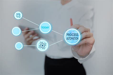 Inspiration Showing Sign Process Automation Business Concept The Use Of Technology To Automate