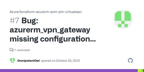 bug azurerm vpn gateway missing configuration for scale unit routing