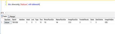 Calculate Data Row Space Usage In SQL Server