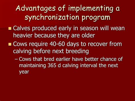 ppt estrous synchronization superovulation and embryo transfer