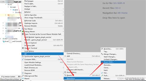 Idea 中 Git 回退 远程仓库版本idea远程分支回退git版本 Csdn博客 Idea 中 Git 回退 远程仓库版本idea远程分支回退git版本 Csdn博客