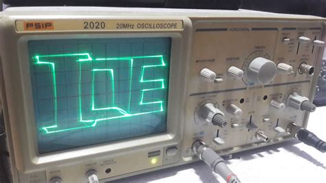 GitHub Ioelectro Ioe Logo On Oscilloscope Draw IOE Logo On