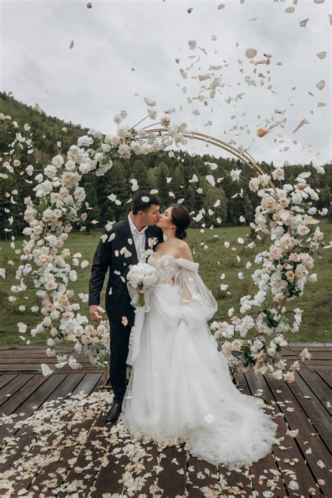 Pin De Мастерская флористики и декора Em Белоснежная свадьба Андрея и Евгении Fotos Casamento