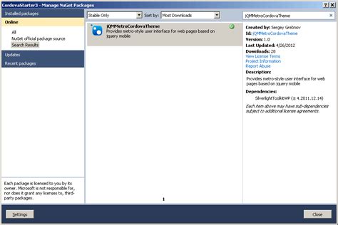 Windows Phone 7 Sports Application With Apache Cordova Jquery Mobile Metro And Espn Api