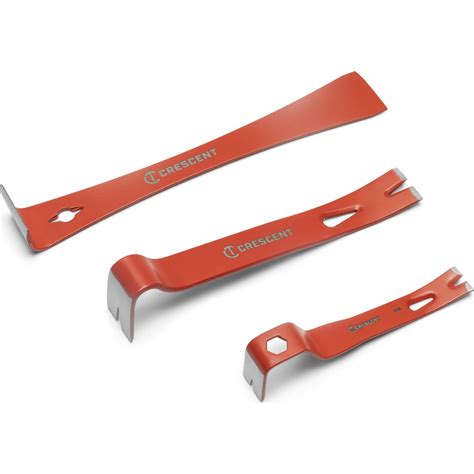 Crescent Prybar Sets Prybar Chisel Wedge Curved Steel Msc Direct