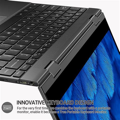 X True Portable Monitor W Keyboard Battery 133 Touchscreen Mobile External Screen Laptop Lcd
