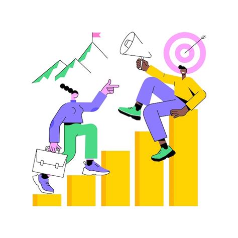 Premium Vector Business Coaching Abstract Concept Vector Illustration