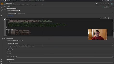 Использование Stable Diffusion в Google Colab