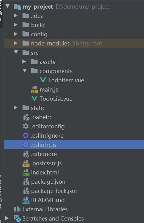 使用vue cli编写todolist组件 久曲健 博客园