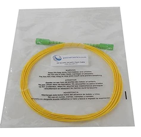 Snapklik Com Fiber Optic Internet Cable 3ft 1M SC APC To SC APC Single Mode Fiber Optic