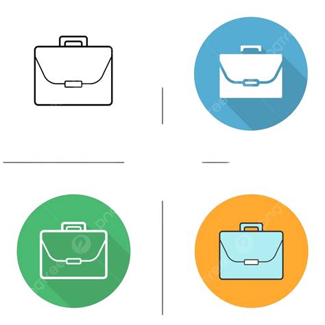 Briefcase Icon Emblem Web Icon Vector Emblem Web Icon Png And Vector