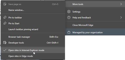 Ms Edge Internet Explorer Mode With Gpos Software And Applications Spiceworks Community