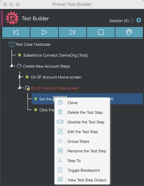 Provar Test Builder Ui Test Cases Provar Documentation