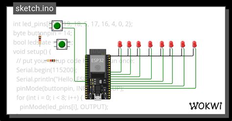 Push Button Copy 4 Wokwi Esp32 Stm32 Arduino Simulator