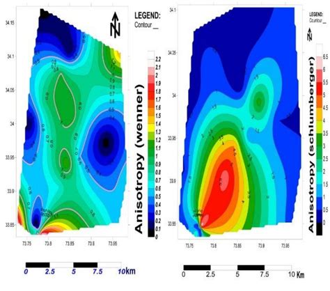 Anisotropy Maps Of The Area Anisotropy Depicts That