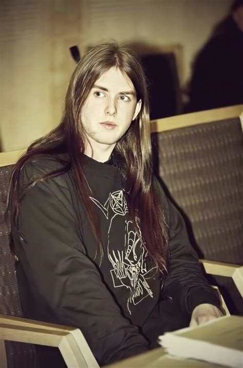 Varg Vikernes Varg Vikernes Burzum Metalheads With Long Hair Heavy