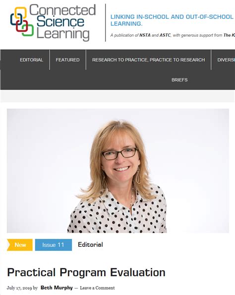 Practical Program Evaluation Beth Murphy Consulting