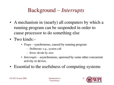 Ppt Introduction To Concurrency Processes Threads Interrupts Etc Powerpoint