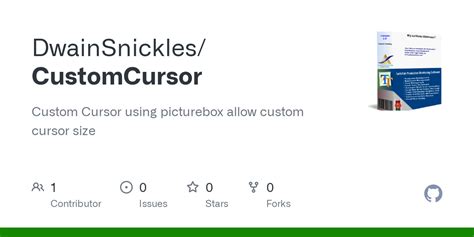 Github Dwainsnicklescustomcursor Custom Cursor Using Picturebox