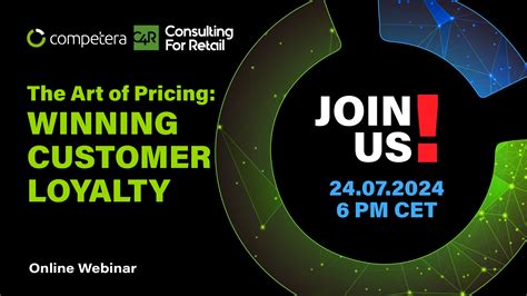 Join Our Webinar The Art Of Pricing Winning Customer Loyalty