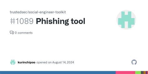 Phishing Tool · Issue 1089 · Trustedsec Social Engineer Toolkit · Github
