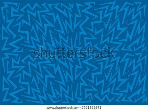 Simple Background Seamless Sharp Zigzag Pattern Stock Vector Royalty