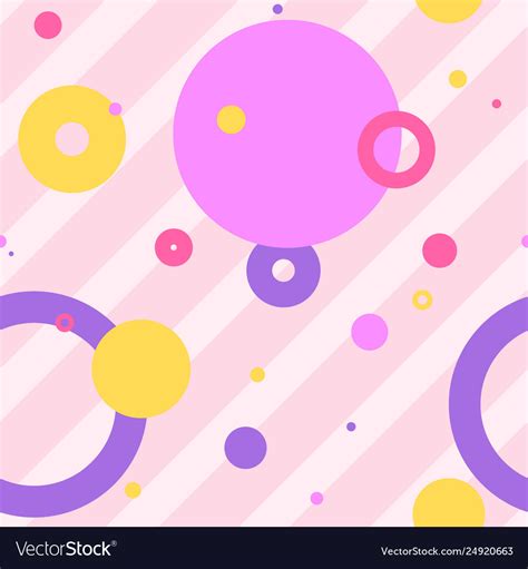 Cute Romantic Pink Royalty Free Vector Image Vectorstock