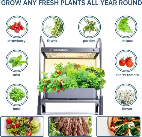 Buy Fafagrass Hydroponics Growing System 12 Pods Stackable Indoor