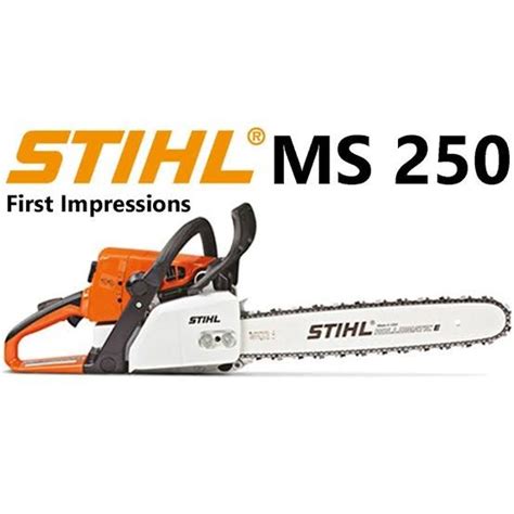 Stihl Ms 250 Petrol Chainsaw 20 At 31500 In Mumbai ID 24558417988