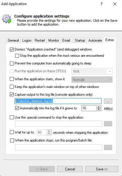 How To Run Docker Daemon As A Windows Service