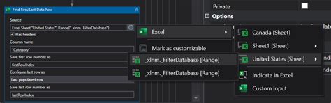 Working With Excel Firstlast Data Row Activities Uipath Community