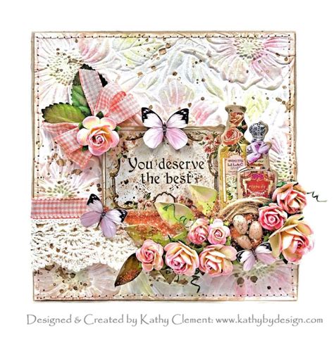 3d Embossing Folder Techniques And Tutorial Kathy By Design