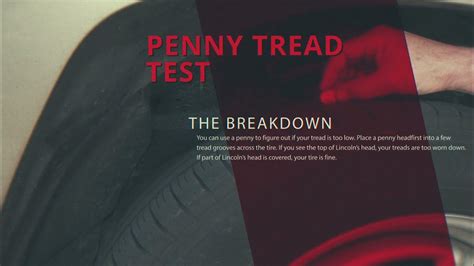 The Penny Tread Test Pughs Tire And Service Centers Tires Washington