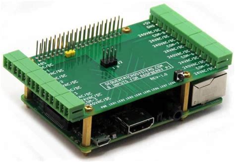 Eight Hv Digital Inputs 8 Layer Stackable Hat For Raspberry