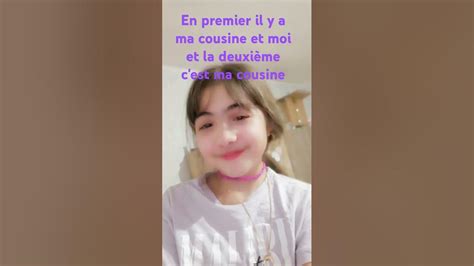 La Première Image Cest Moi Et Ma Cousine Et La Deuxième Image Cest Ma