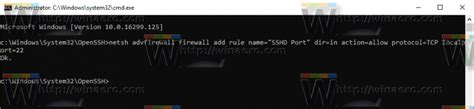 How To Enable OpenSSH Server In Windows
