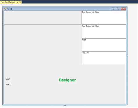 Controls With Anchor Right Scaling Bugs Inside SplitContainer Issue 3168 Dotnet Winforms