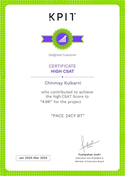 Chinmay Kulkarni On Linkedin Happy To Share That We Have Received A
