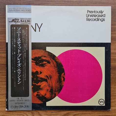 Sonny Stitt Sonny Stitt Only Japan Vinyl