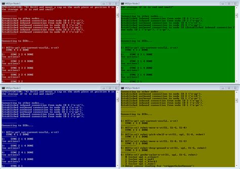 3 Simulating Execution Of Decentralized Control Programs For Four