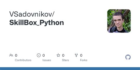 GitHub VSadovnikov SkillBox Python