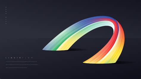 Premium Vector Abstract Colorful Dynamic Wave Background