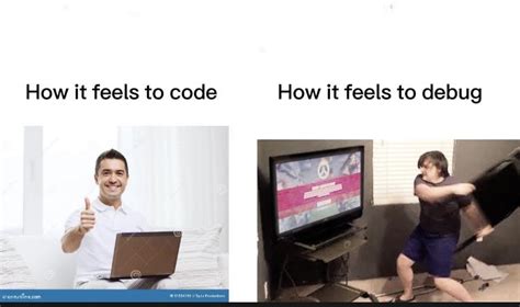 The Two Faces Of Development · ProgrammerHumor.io