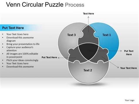 PowerPoint Process Growth Circular Puzzle Ppt Slidelayout