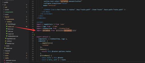 Vue Element Admin更改侧边栏的样式 不知而无畏 博客园