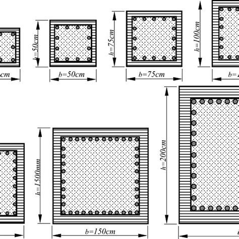 Reinforced Concrete Column Cross Sections Download Scientific Diagram
