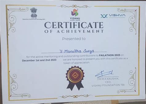 Manvitha Surya Yedlapalli On Linkedin Failathon Innovation Entrepreneurship Learningjourney