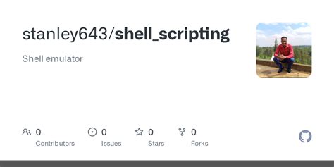 Github Stanley643shellscripting Shell Emulator